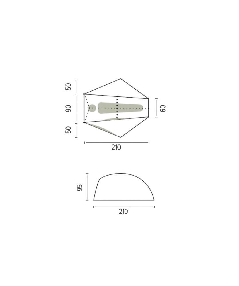 TENTE MONTAGNE ULTRA LEGERE JAMET PURA | Loisirs caravaning Saint ...