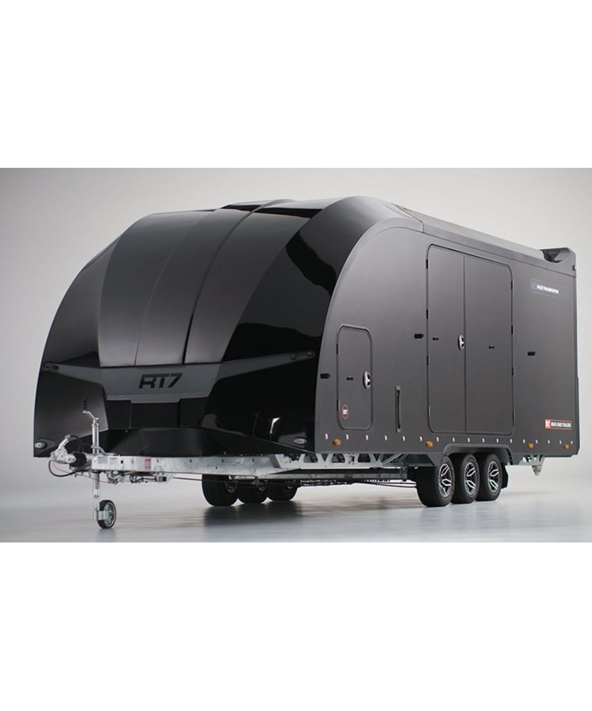 REMORQUE BRIAN JAMES TRAILERS RACE TRANSPORTER RT7 BLACK | Loisirs ...