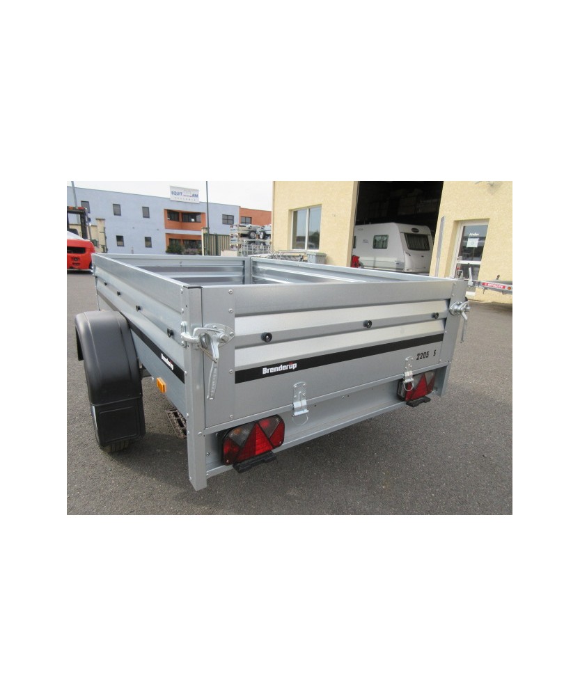 Remorque BRENDERUP 2205 S / 204 x 128 cm | Loisirs caravaning