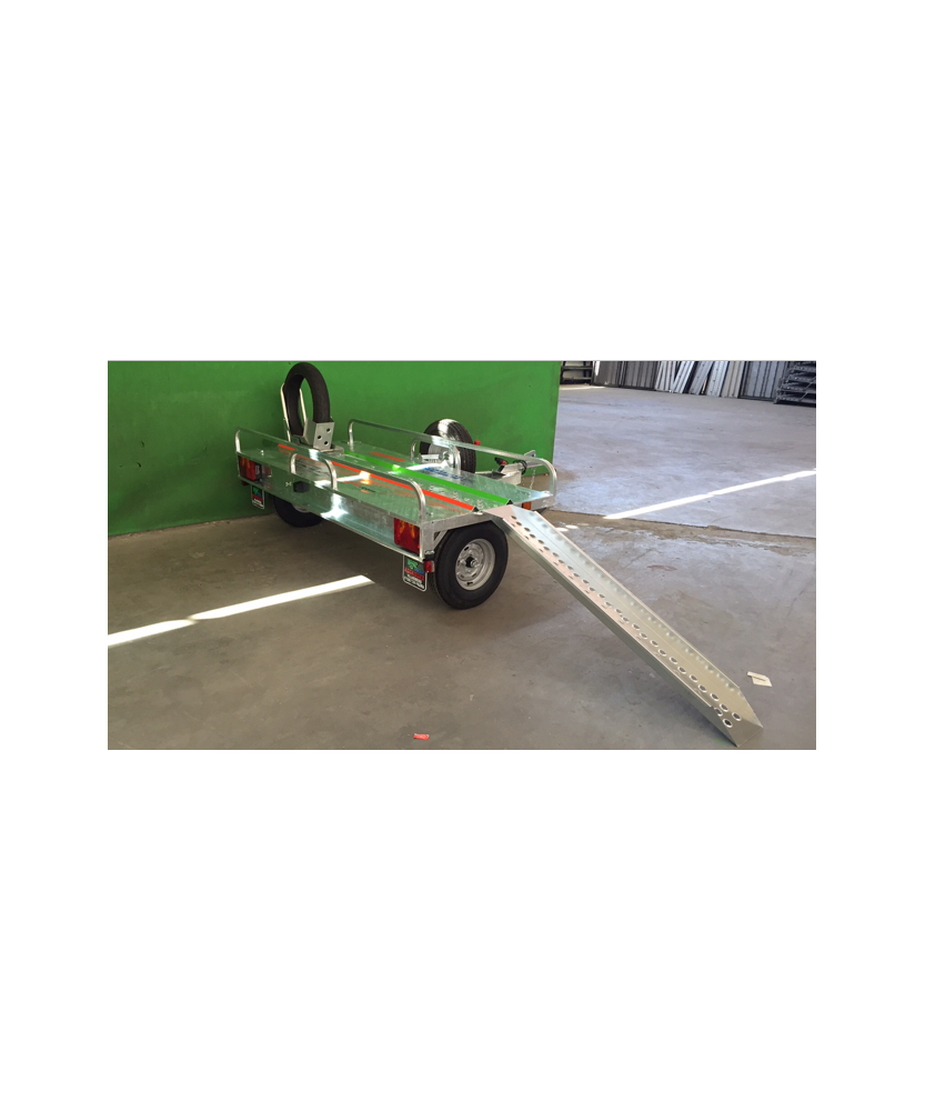 Remorque REMORQUE TRANSVERSAL PORTE MOTO | Loisirs caravaning St ...