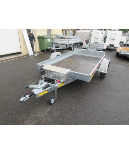 Remorque REMORQUE PLATEAU ABAISSABLE MECANOREM RPMS B 100 1501 ...