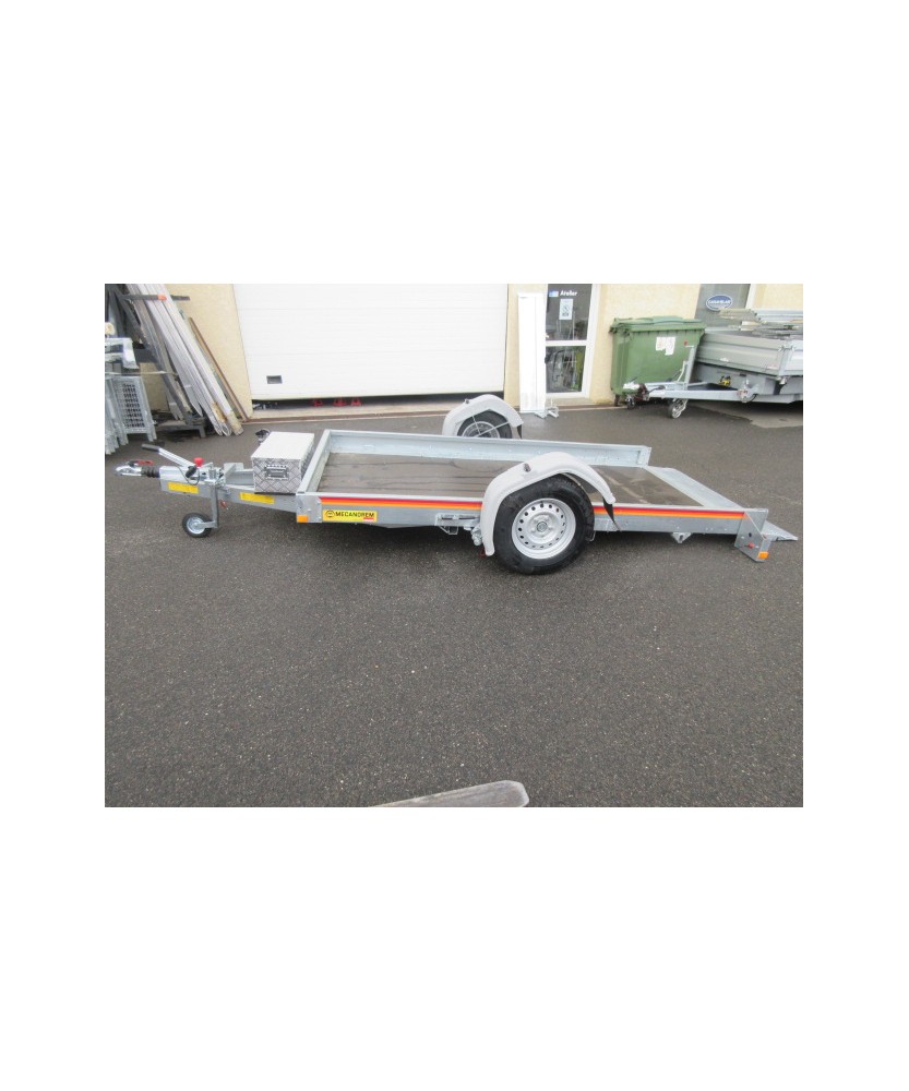 Remorque REMORQUE PLATEAU ABAISSABLE MECANOREM RPMS B 100 1501 ...