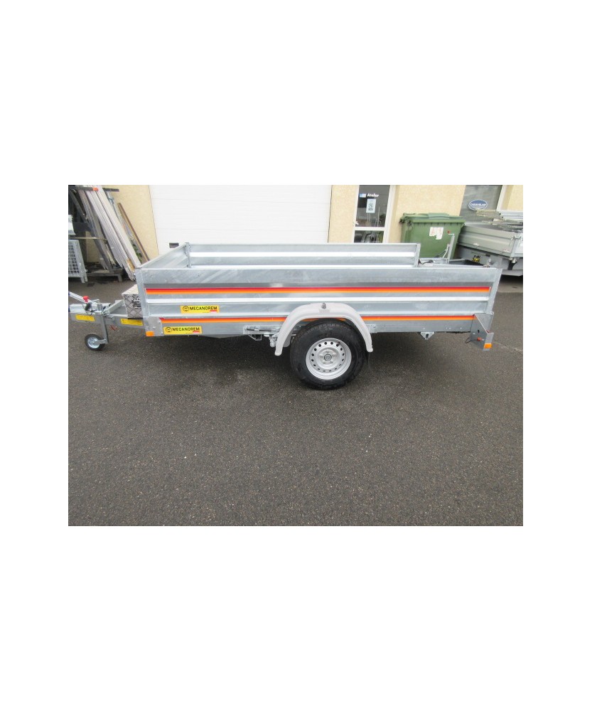 Remorque REMORQUE PLATEAU ABAISSABLE MECANOREM RPMS B 100 1501 ...