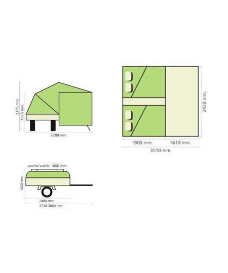 Remorque COMANCHE MONTANA EXPLORER | Loisirs caravaning St Etienne/Lyon